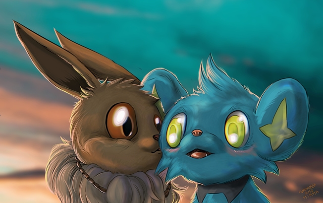 Eevee X Shinx
