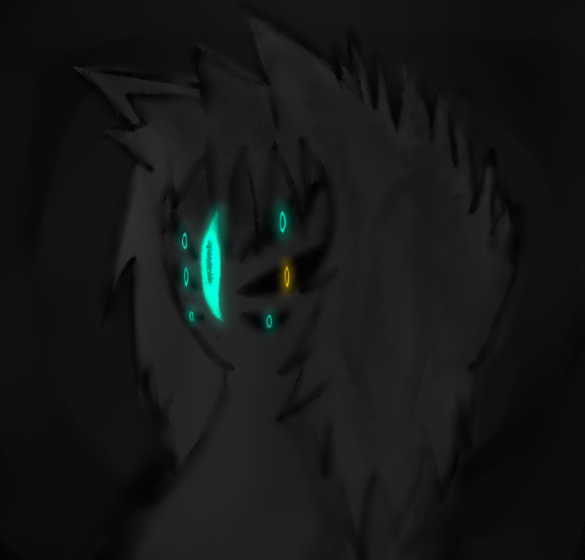 Toxic Anime Wolf Face