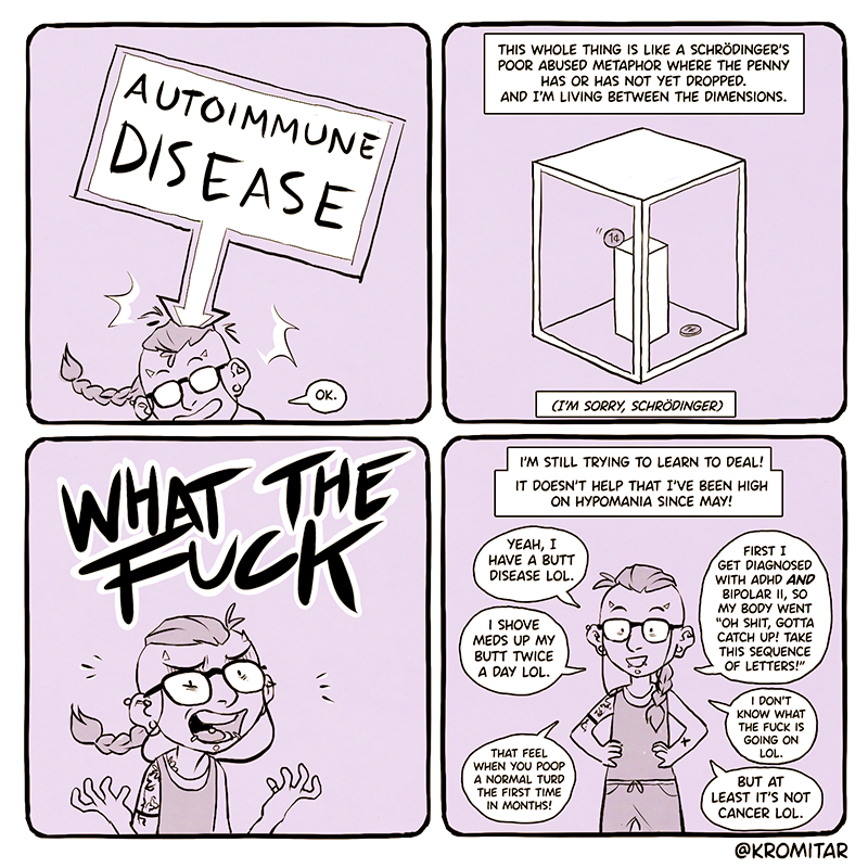 Autoimmune Cartoon