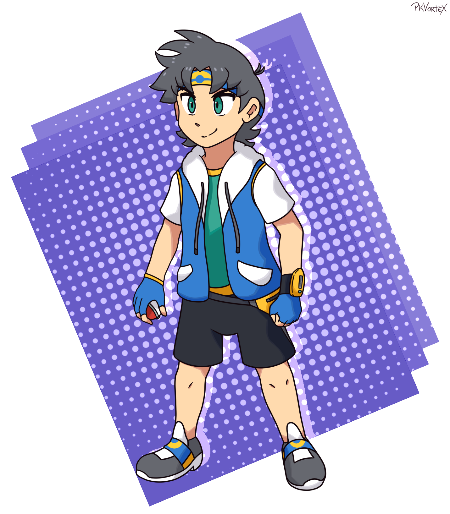 Pokemon Trainer Black And White Boy
