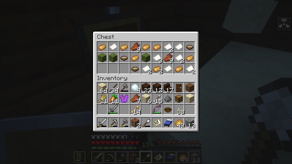 Baked Potato Minecraft Dashboard