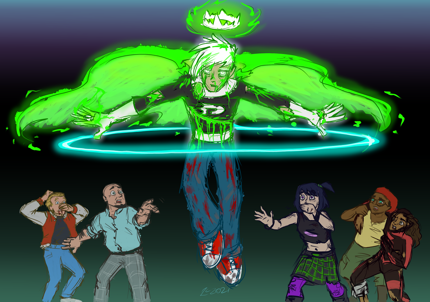 What's A Half-Ghost Boy To Do? - Chapter 2 - Jay (JarOfMiel) - Danny ...