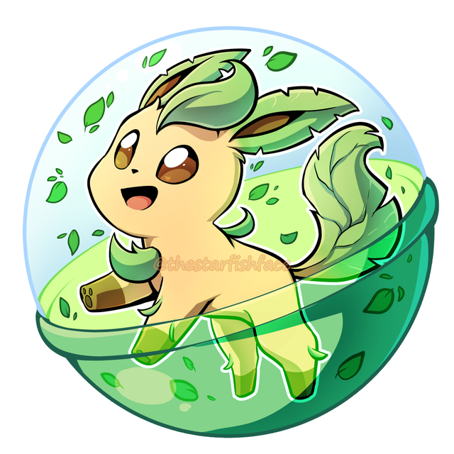 Chibi Leafeon