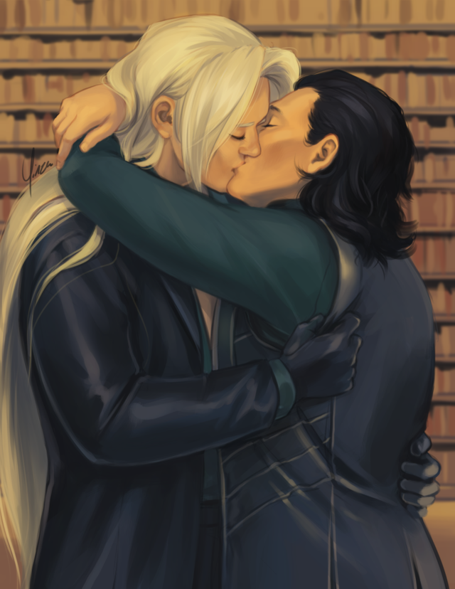Thor X Loki Kiss