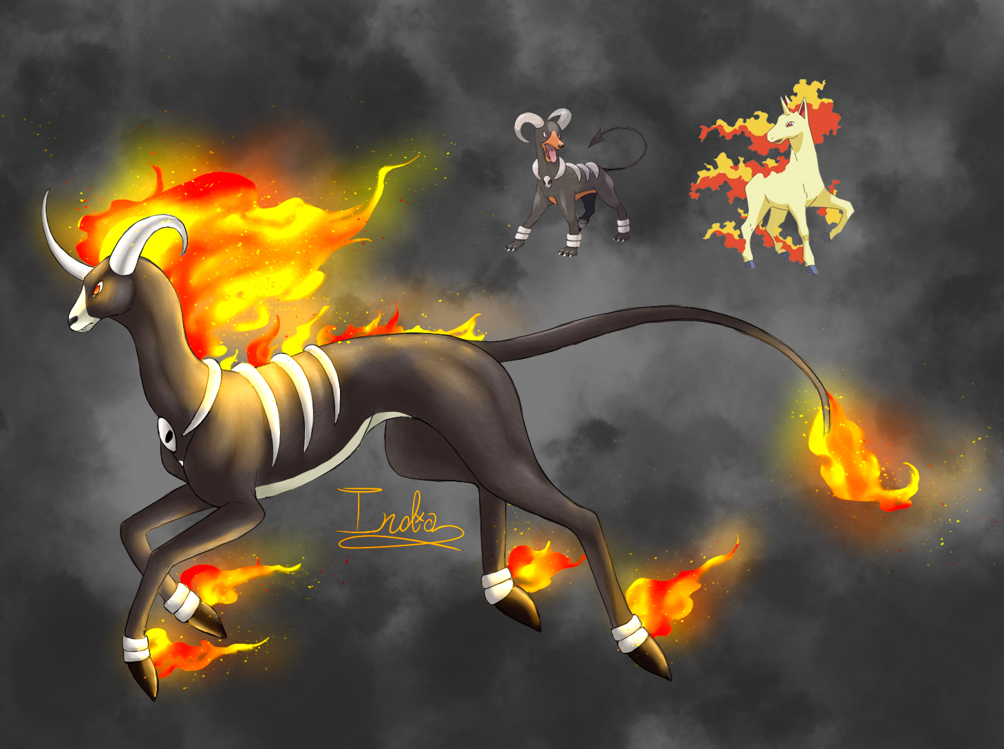 Mega Houndoom Wallpaper