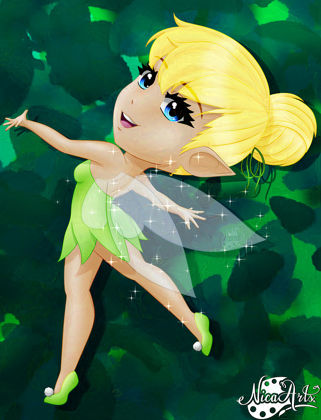 Chibi Tinkerbell And Friends