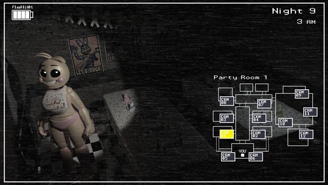 Party Room F Naf 1 Chica