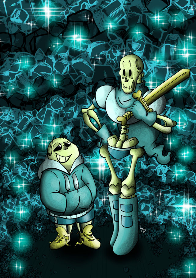 Undertale Skelebros Wallpaper Cute